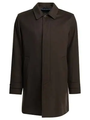 Herno Long Coat Made Of Pure Cashmere