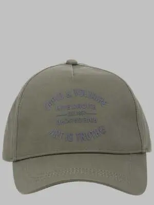 Zadig&Voltaire Cappello Da Baseball - Green