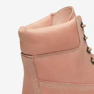 Timberland Premium Leather Ankle Boots - Pink