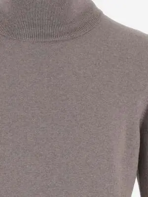 Tagliatore Wool Turtle Neck Sweater - Beige