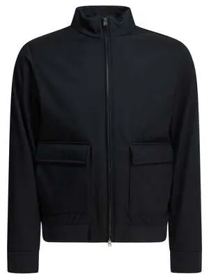 Herno 3 Layers Wool Storm' Bomber Jacket