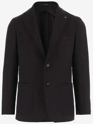 Tagliatore Camel Fabric Jacket