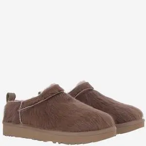 UGG Classic Micro Ankle Boots In Cowhide - Brown