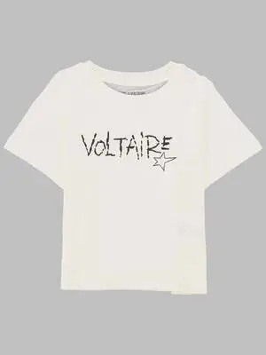 Zadig&Voltaire T Shirt Con Stampa - White