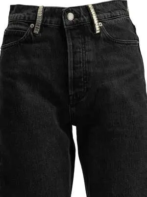 Alexander Wang Wide Leg Jeans - Black
