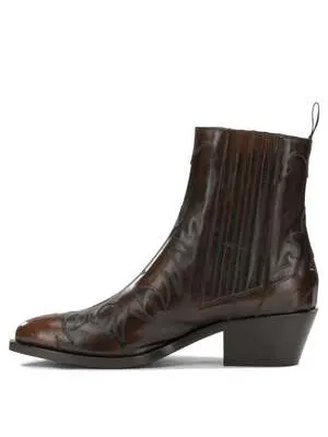 Sartore Postiano 45 Mm' Cowboy Ankle Boots