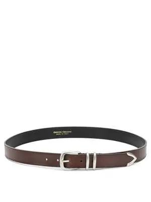Officine Creative Oc Strip' Leather Belt - Brown