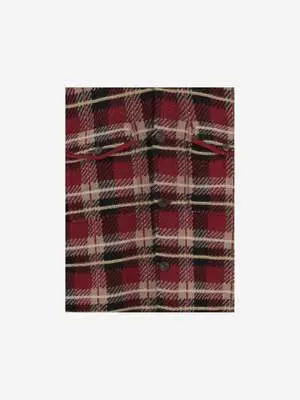 Guest In Residence Cashmere Shirt With Check Pattern