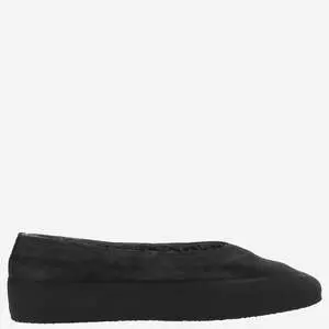 Le Monde Beryl Suede Flats - Black