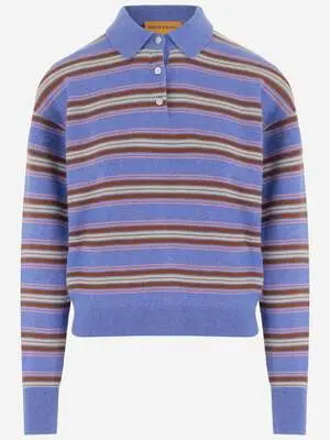 Guest In Residence Striped Cashmere Sweater - Multi