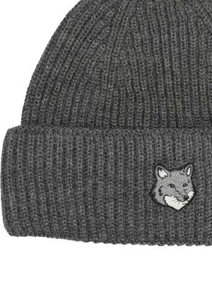 Maison Kitsuné Fox Head' Beanie