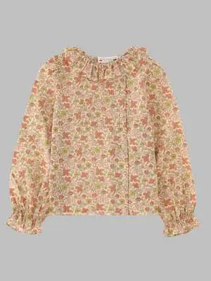 Bonpoint Camicetta 'melusina' In Tessuto Liberty - Multicolour