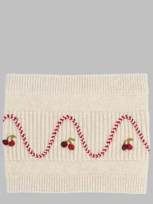 Bonpoint Scaldacollo 'jood' Con Motivo Cherry - Multicolour