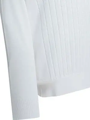 Brunello Cucinelli Ribbed Crew Neck Sweater