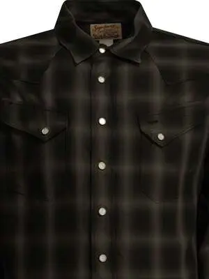 SUGAR CANE Casual Plaid Shirt