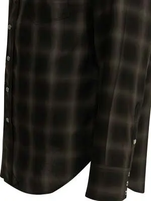 SUGAR CANE Casual Plaid Shirt