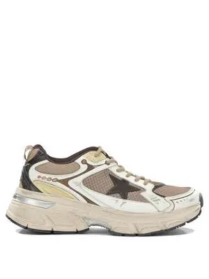 GOLDEN GOOSE Lightstar' Low Top Sneakers - Beige