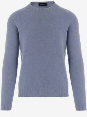 Tagliatore Cashmere Sweater - Light Blue
