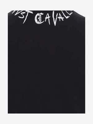 Just Cavalli Cotton Sweatshirt With Logo