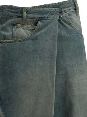 MAISON MARGIELA Wrap' Wide Leg Jeans