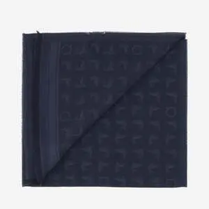 FERRAGAMO Woln Scarf With Patterned Design