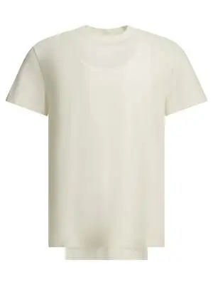 MAISON MARGIELA Double Layer' Crew Neck T Shirt
