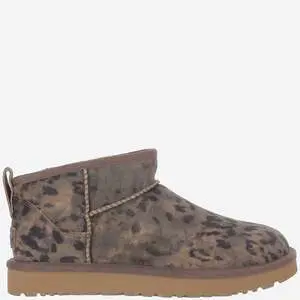 UGG Classic Ultra Mini Ankle Boots - Brown
