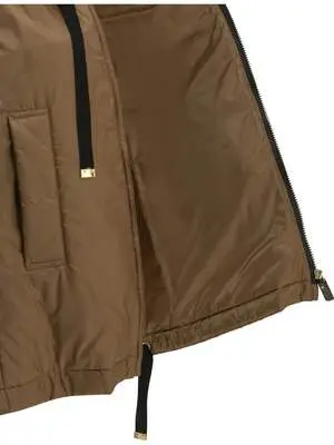 Max Mara Water Repellent Sleeveless Jacket - Brown