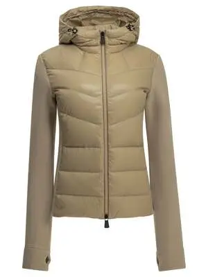 Moncler Padded Zip Up Sweatshirt