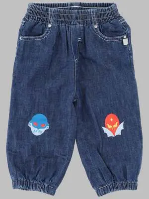 Stella McCartney Pantalone In Da Neonato - Denim