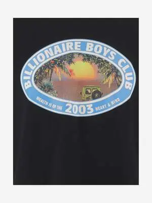 BILLIONAIRE Cotton T Shirt With Safari Print