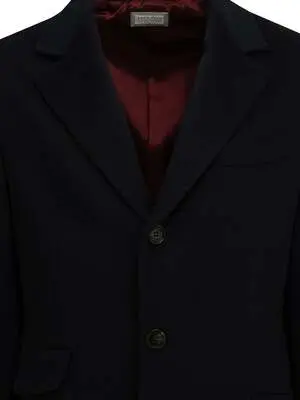 Brunello Cucinelli Short Coat Made Of Virgin Wool Fabric