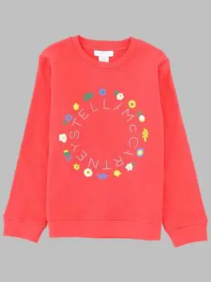 Stella McCartney Felpa Girocollo Con Stampa Motivo Floreale - Multicolour
