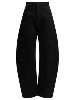 Alaïa Round' Wide Leg Jeans
