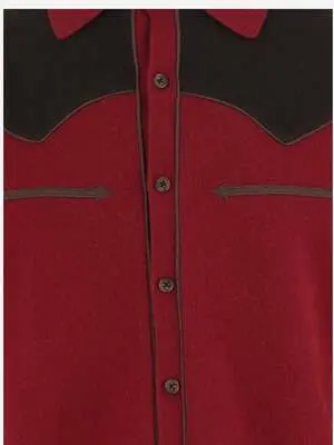 Guest In Residence Cashmere Knitted Shirt With Western Detail