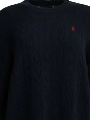 Polo Ralph Lauren Short Knit Dress With Logo