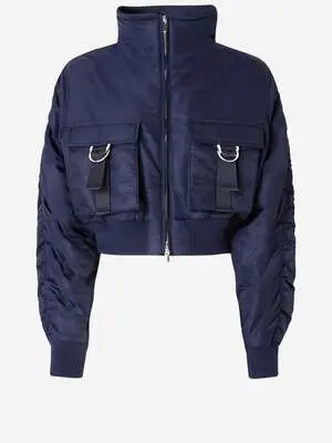 Pinko Nylon Jacket With Flap Pockets