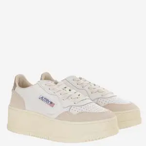 AUTRY Medalist Platform Low Leather Sneakers