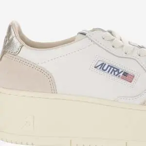 AUTRY Medalist Platform Low Leather Sneakers