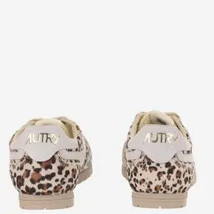 AUTRY Windspin Sneakers In Pony Skin