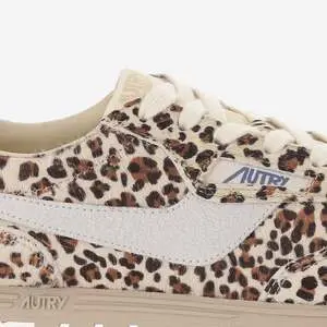 AUTRY Windspin Sneakers In Pony Skin