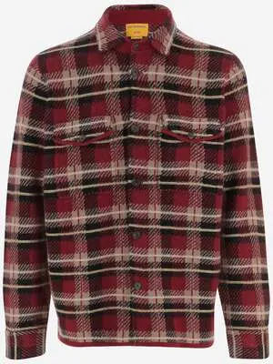 Guest In Residence Cashmere Shirt With Check Pattern - Multi