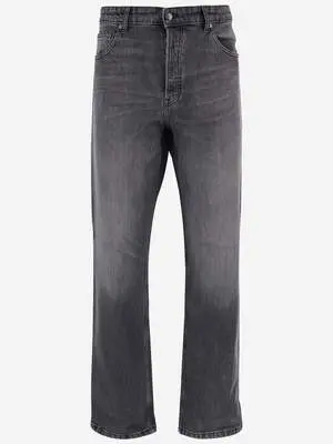 Just Cavalli Stretch Cotton Jeans - Black