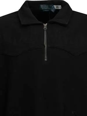 Polo Ralph Lauren Mlb' Polo Collar Sweatshirt - Black