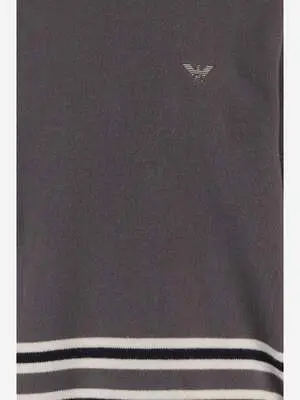 Emporio Armani Virgin Wool Hooded Sweater