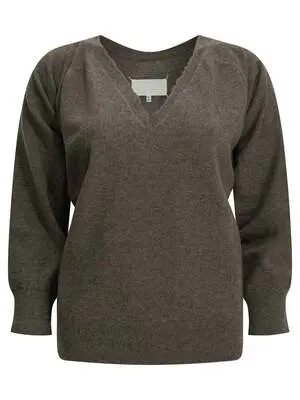 MAISON MARGIELA Lived In' V Neck Sweater