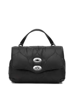 ZANELLATO Postina® Lunaria' Medium Handbag - Black