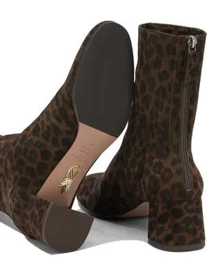 AQUAZZURA Saint Honore 50 Mm' Ankle Boots With Zipper