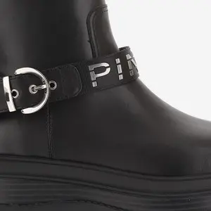 Pinko Leather Eva Ankle Boots