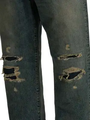 MAISON MARGIELA Distressed' Straight Leg Jeans